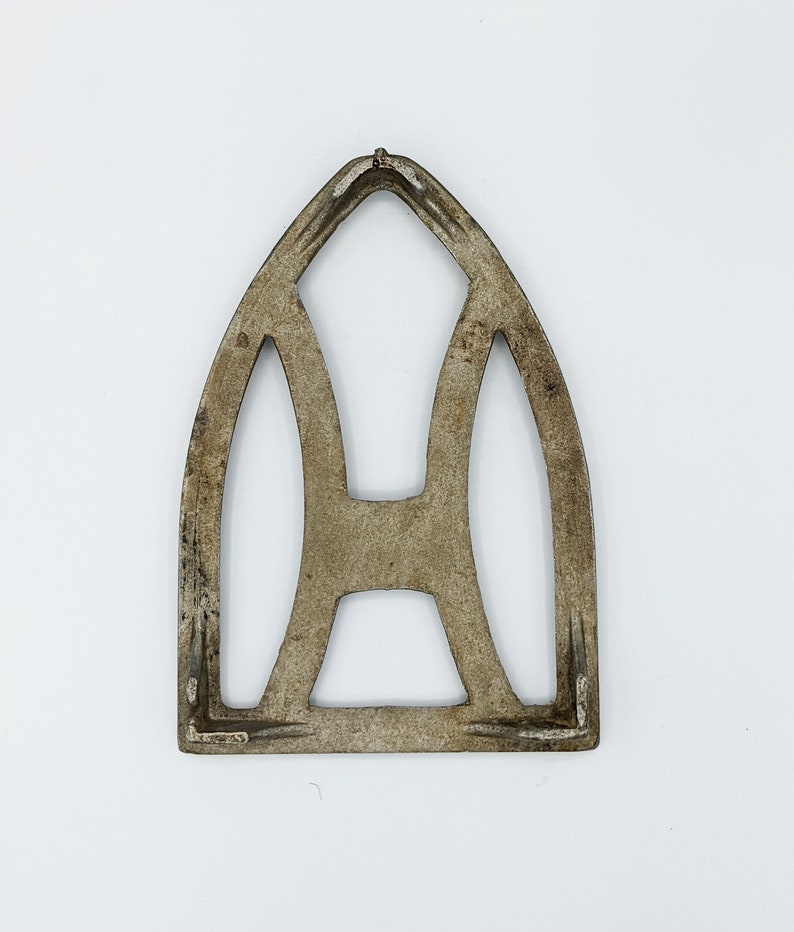 Antique Cast Aluminum Sad Iron Trivet: Embossed "major", 1920s USA - Etsy