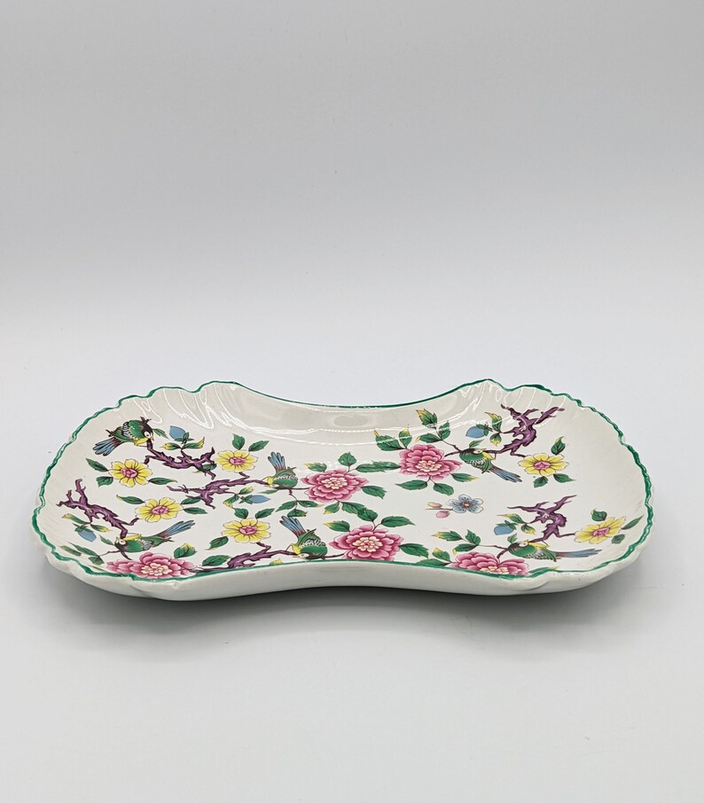 Vintage James Kent Old Foley Chinese Rose Pattern Pickle - Etsy