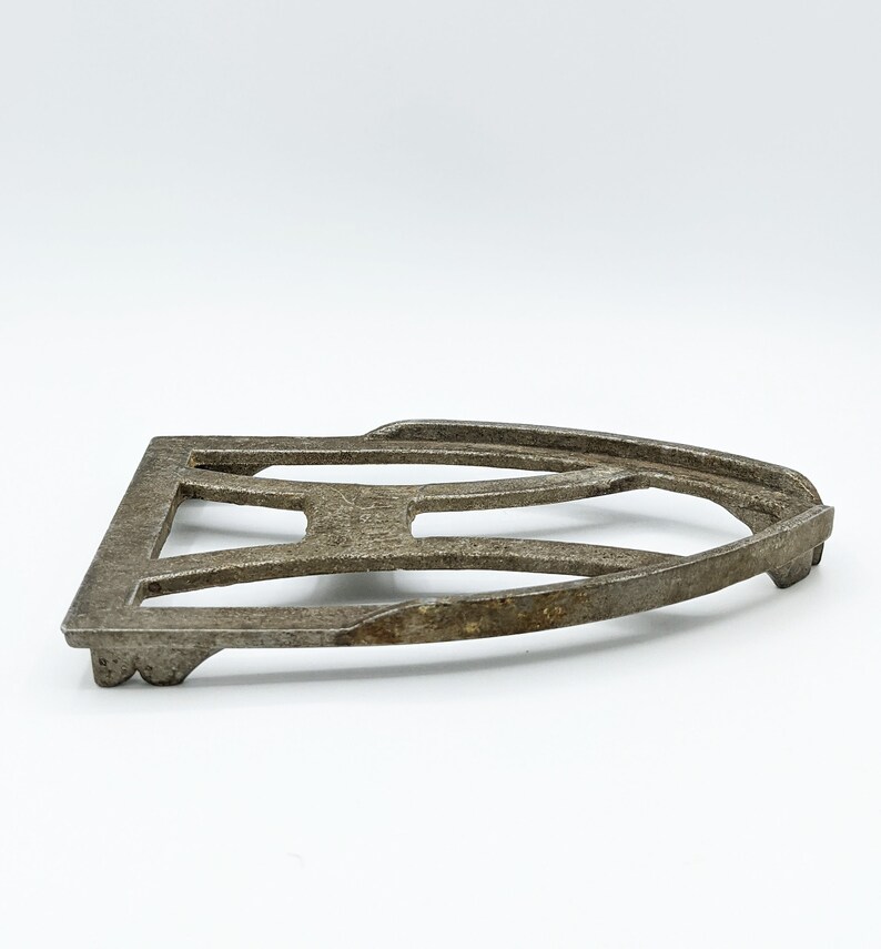 Antique Cast Aluminum Sad Iron Trivet: Embossed "major", 1920s USA - Etsy