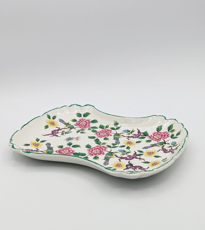 Vintage James Kent Old Foley Chinese Rose Pattern Pickle - Etsy