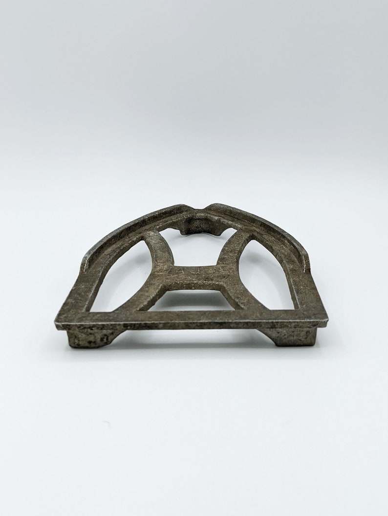 Antique Cast Aluminum Sad Iron Trivet: Embossed "major", 1920s USA - Etsy