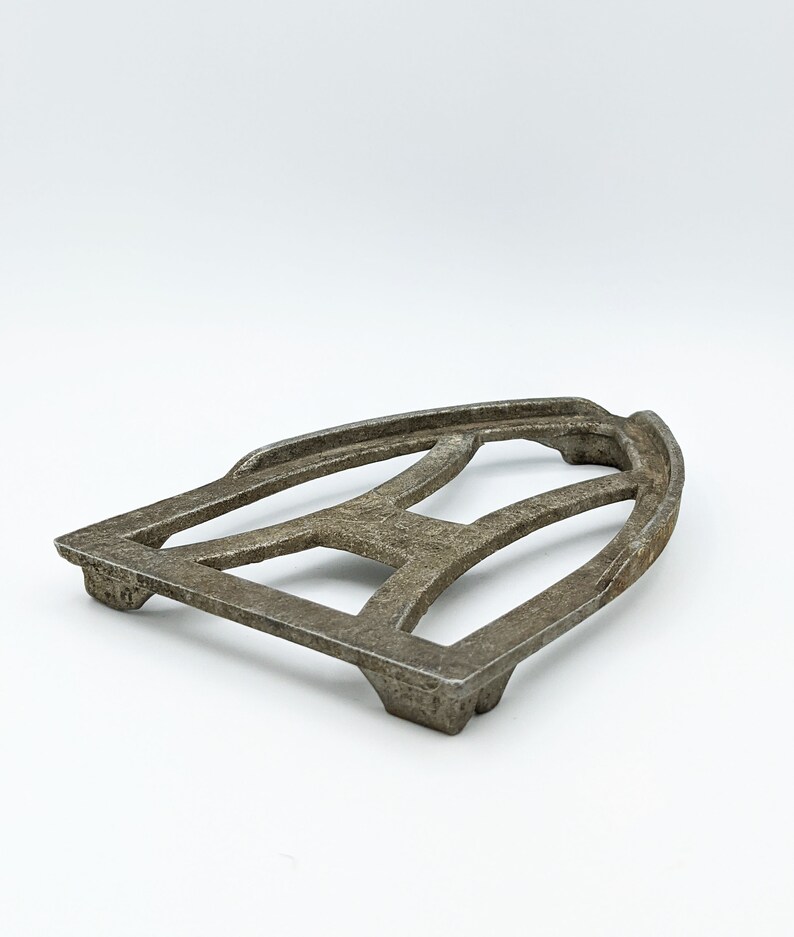 Antique Cast Aluminum Sad Iron Trivet: Embossed "major", 1920s USA - Etsy