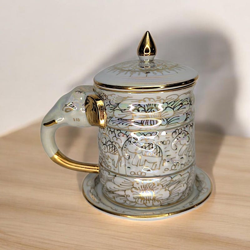 Benjarong Set - Etsy