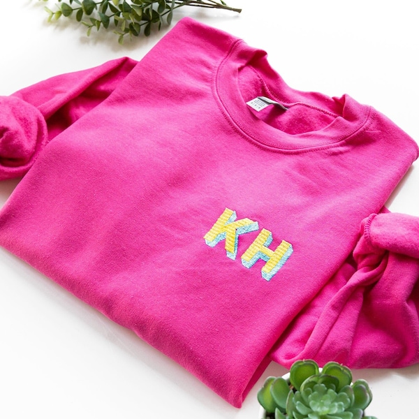 Monogram Sweatshirt - Etsy