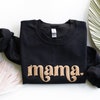 Mama Sweatshirt, Mama Est Sweatshirt, Mothers Day Gift, Cool Mom, First ...