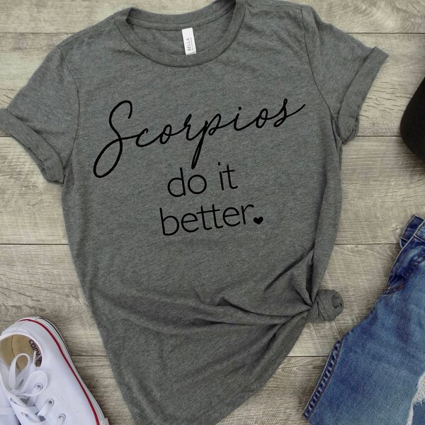 Scorpio Shirt - Etsy