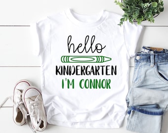 Kindergarten shirts | Etsy