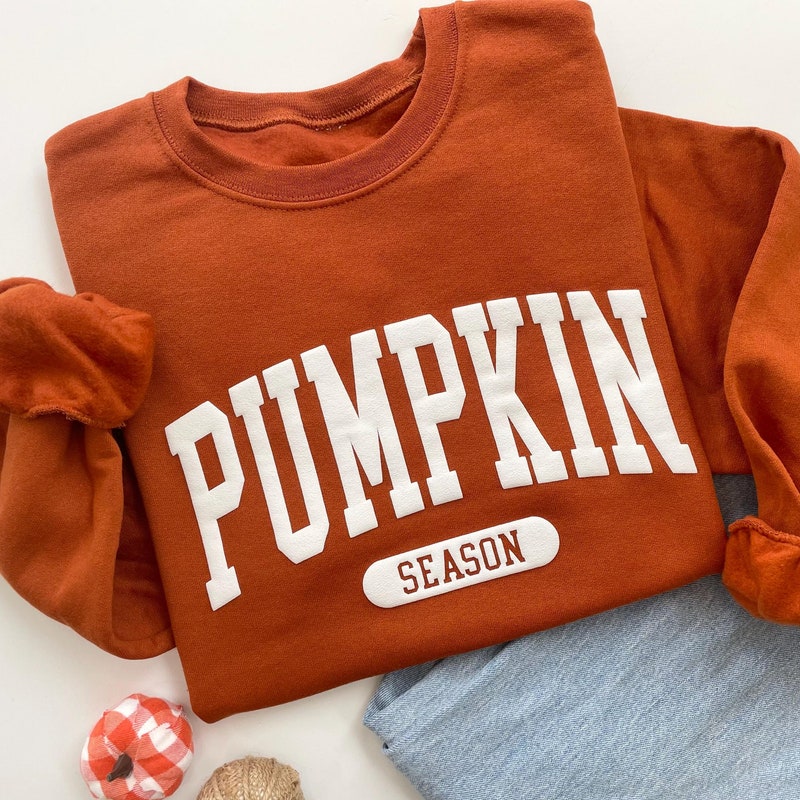 Pumpkin Sweater - Etsy