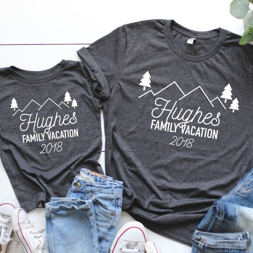 Custom Vacation Shirt Family Matching Vacation Shirts | Etsy