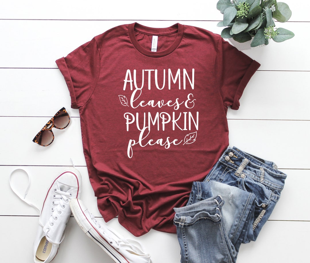 Womens Fall Shirt, Fall Tshirt, Hello Fall Shirt, Hello Autumn Tee ...