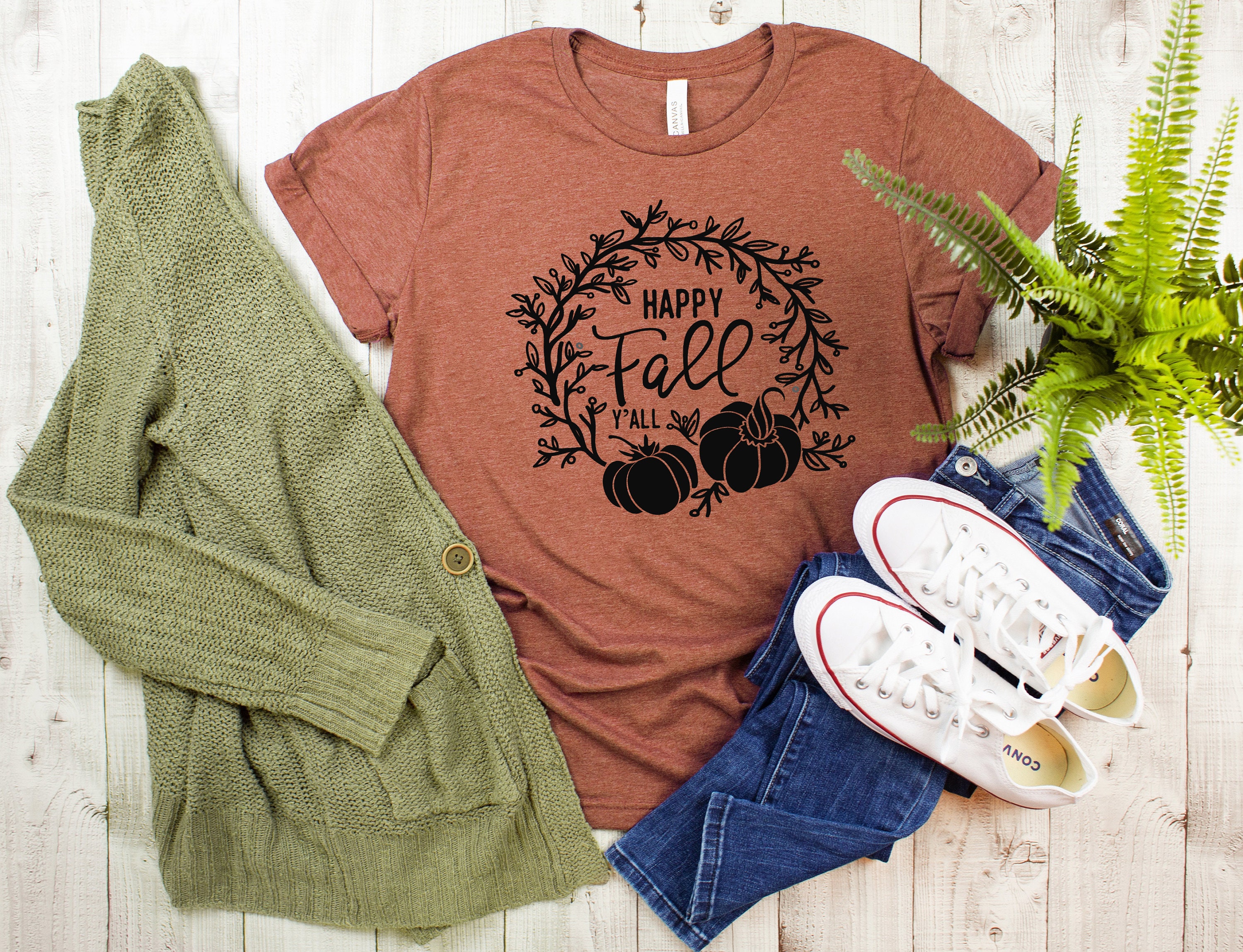 Womens Fall Shirt Fall Tshirt Hello Fall Shirt Hello Autumn - Etsy