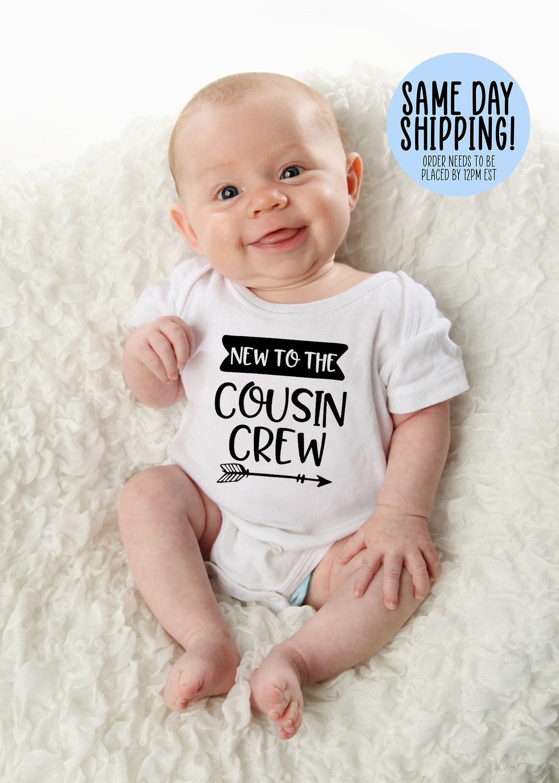 Cousin Onesie® Cousin Gift Baby Announcement Pregnancy | Etsy
