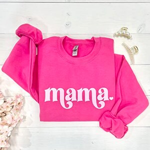 Retro Mama Sweatshirt, Mama Sweatshirt, Mothers Day Gift, Mom Life ...