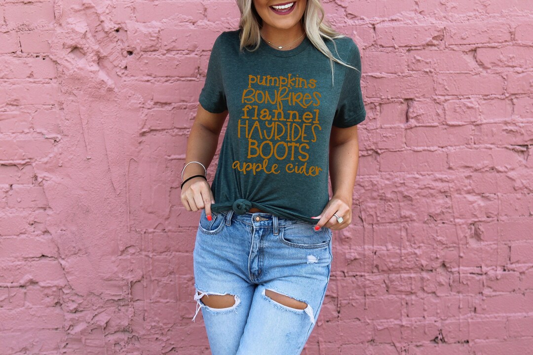 Fall Shirt, Fall Shirt Women, Cute Fall Shirt, Pumpkin Picking Shirt ...