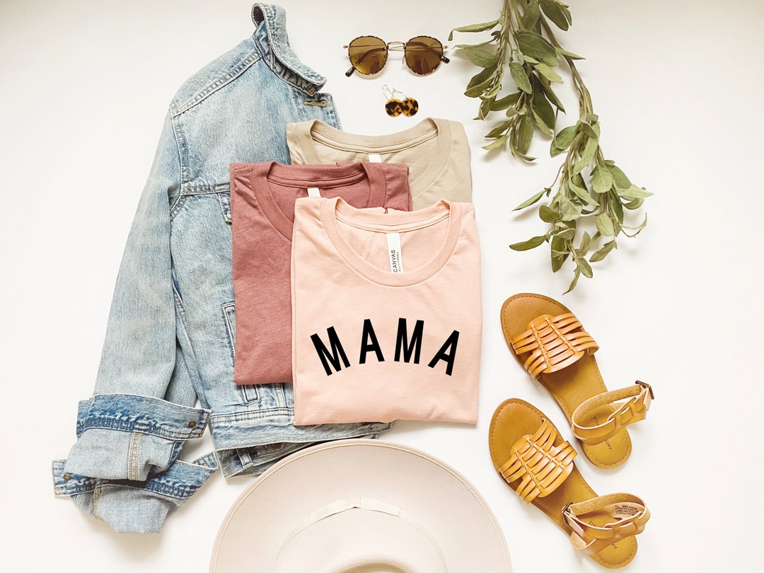 Mama T-shirt, Cute Mom Clothes, Fun Mom Clothing, Mothers Day Gift ...