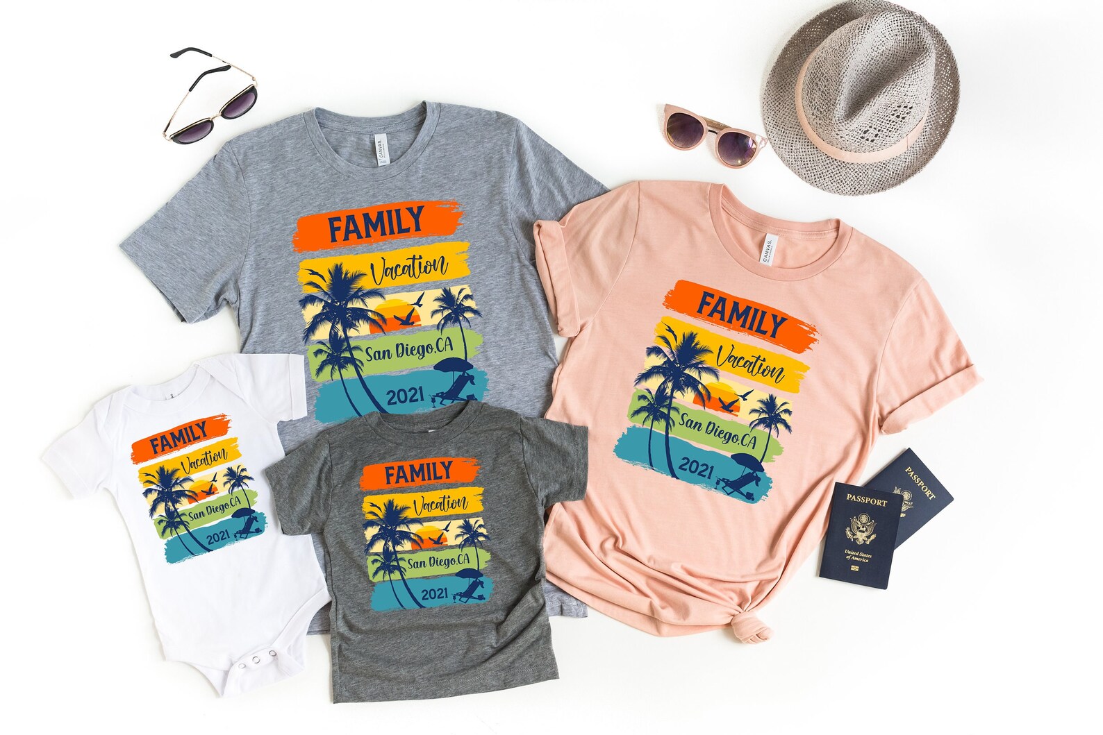 Custom Family Vacation Shirts, Family Camping Shirts, Family Vacation ...
