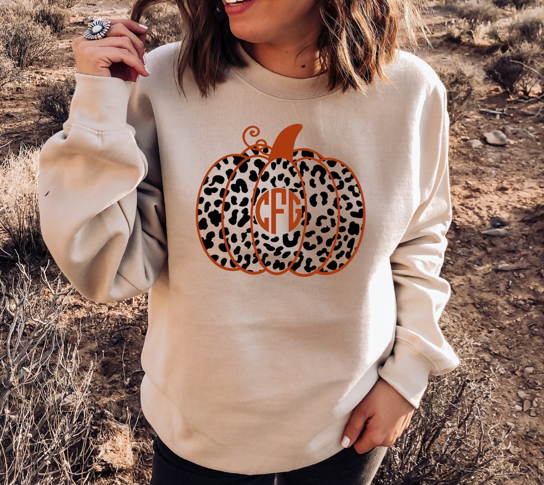 Monogram Fall Shirt, Pumpkin Spice, Pumpkin Spice Shirt, Cute Fall ...