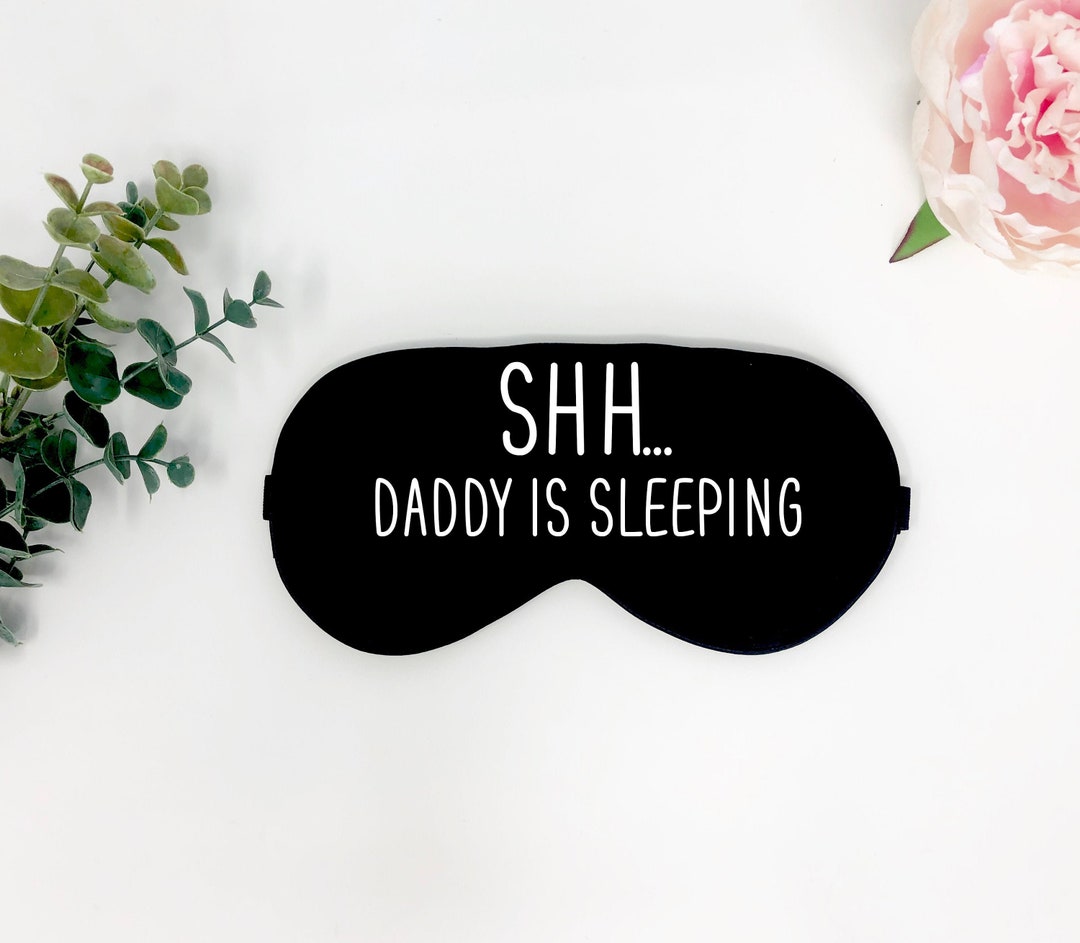 Gift for New Dad Sleep Mask for Daddy Baby Shower Gift Dad Eye Mask ...