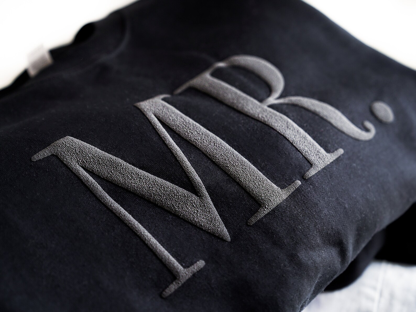 Embossed Honeymoon Sweatshirts Mr and Mrs Sweatshirts - Etsy