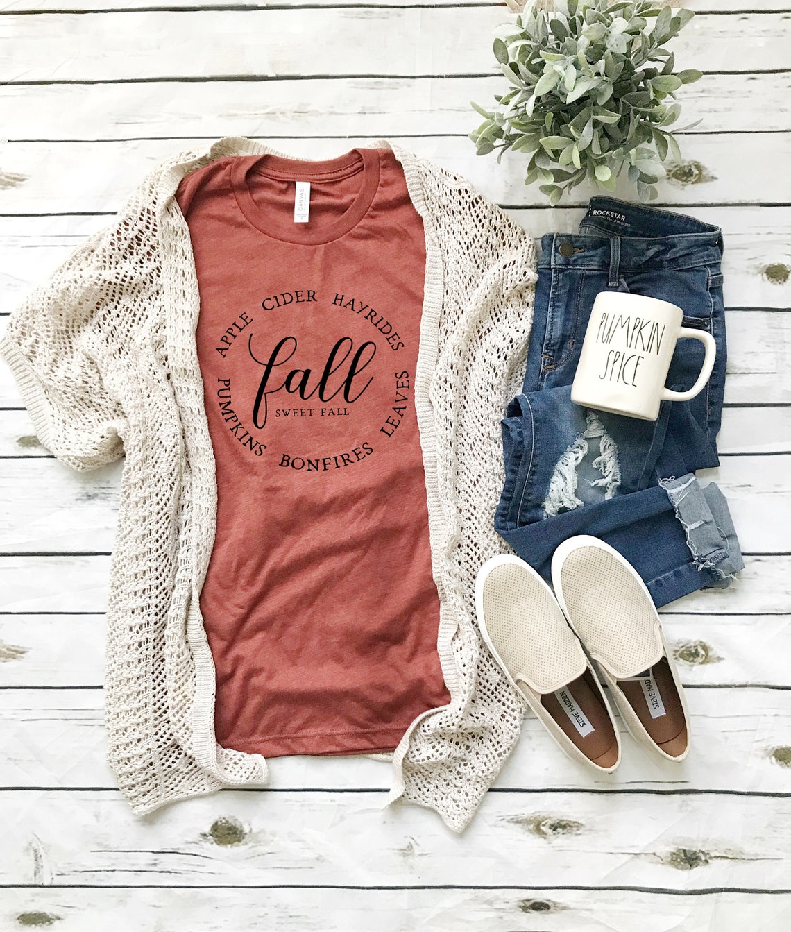 Womens Fall Tee Womens Fall Shirt Fall Shirt Women Cute - Etsy