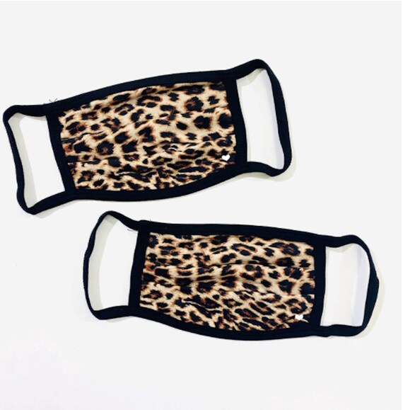 Cheetah Mask Cheetah Face Mask Face Covering Leopard Mask | Etsy