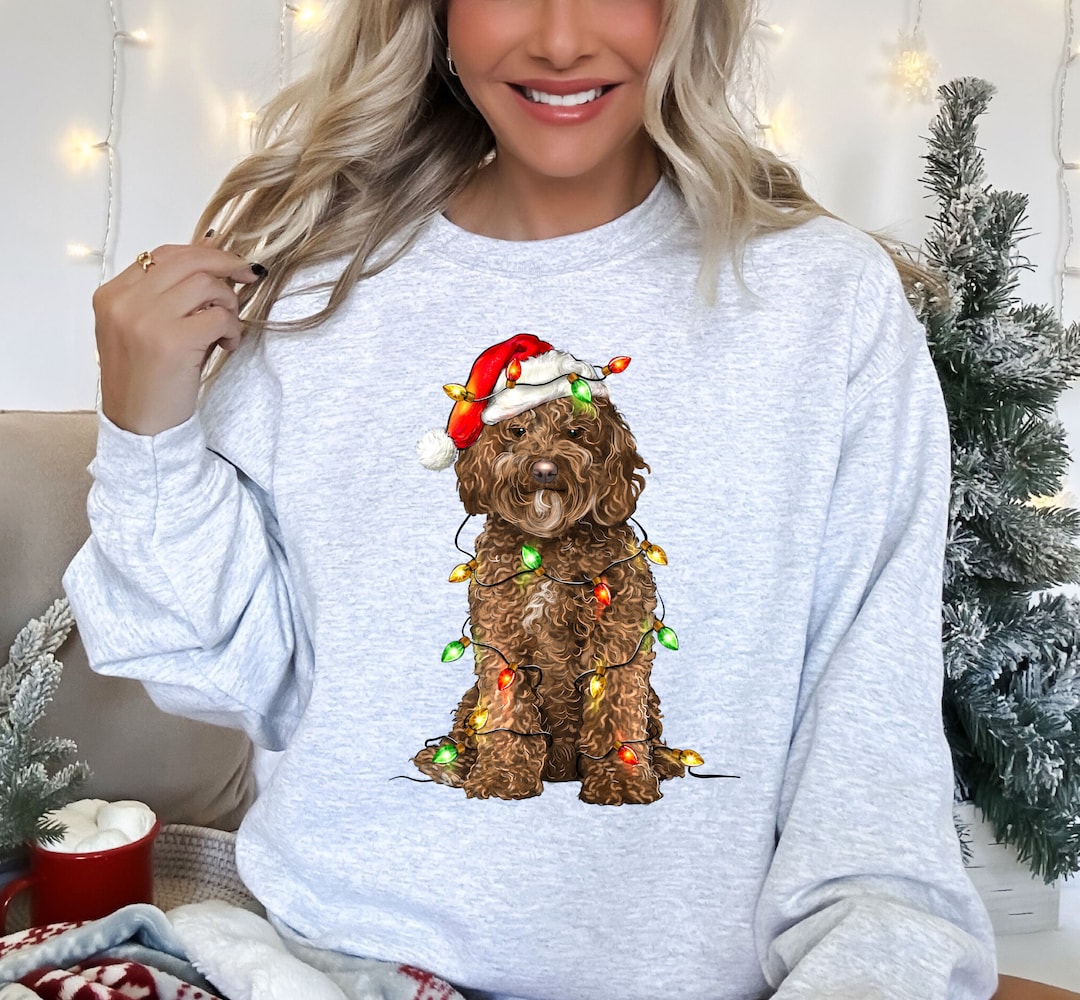 Christmas Labradoodle Shirt, Gift for Dog Mom, Labradoodle Mom Shirt ...