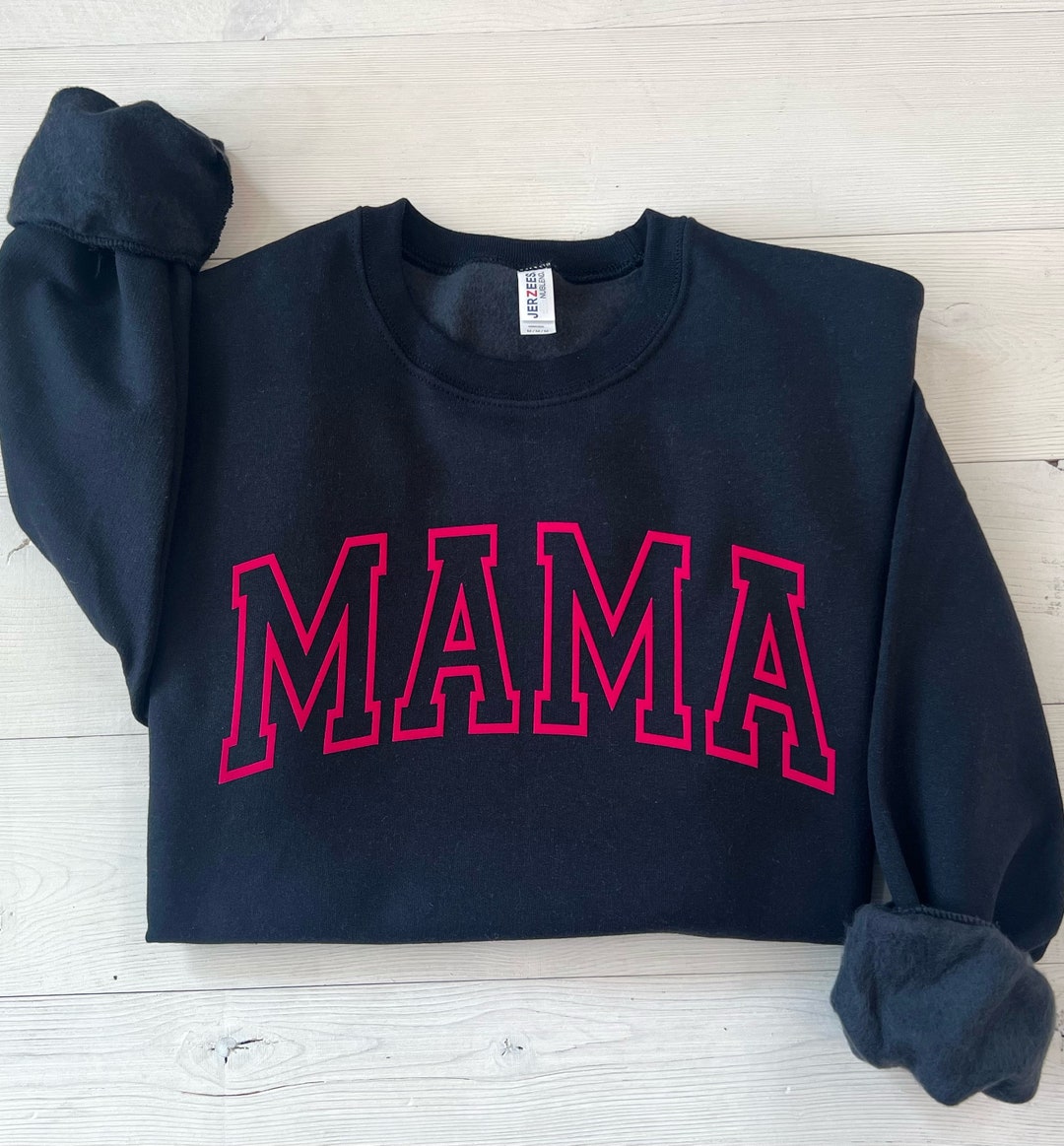 Mama Sweatshirt, Mama Varsity Sweatshirt, Mothers Day Gift, New Mom ...