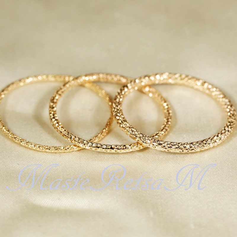 Sparkly Ring Stacker - Etsy