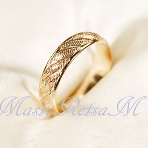 14k Gold Filled Pattern Ring 14k Gold Ring Gold Rings for - Etsy