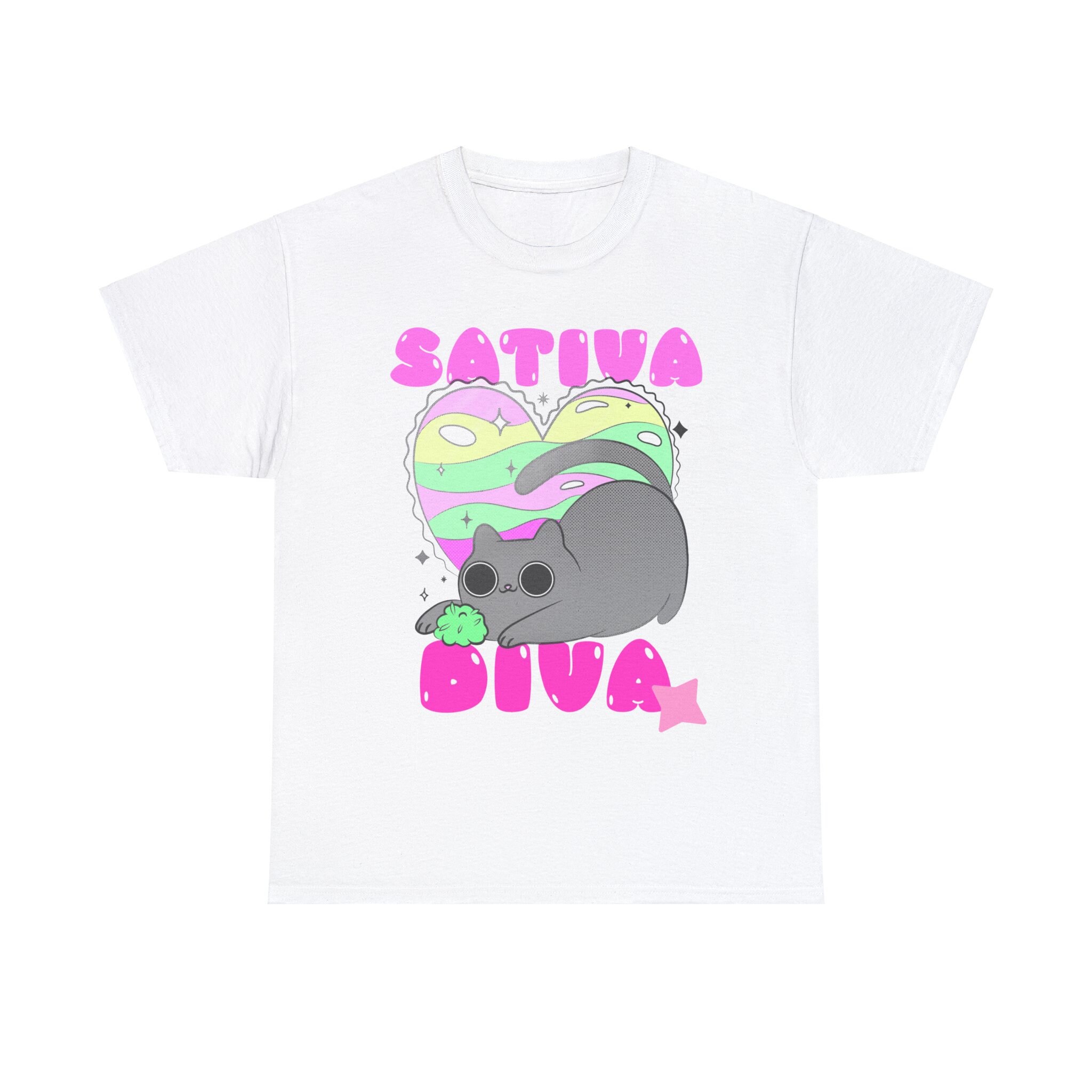 Sativa Diva Stoner Shirt, Funny Weed Shirt, 420 Stoner Gift, 420 Shirt ...