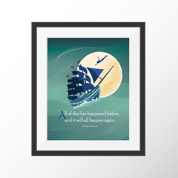 Peter Pan Art - Etsy