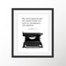 Ernest Hemingway Funny Quote Art Book Quotes Writer Gift Quote Author ...