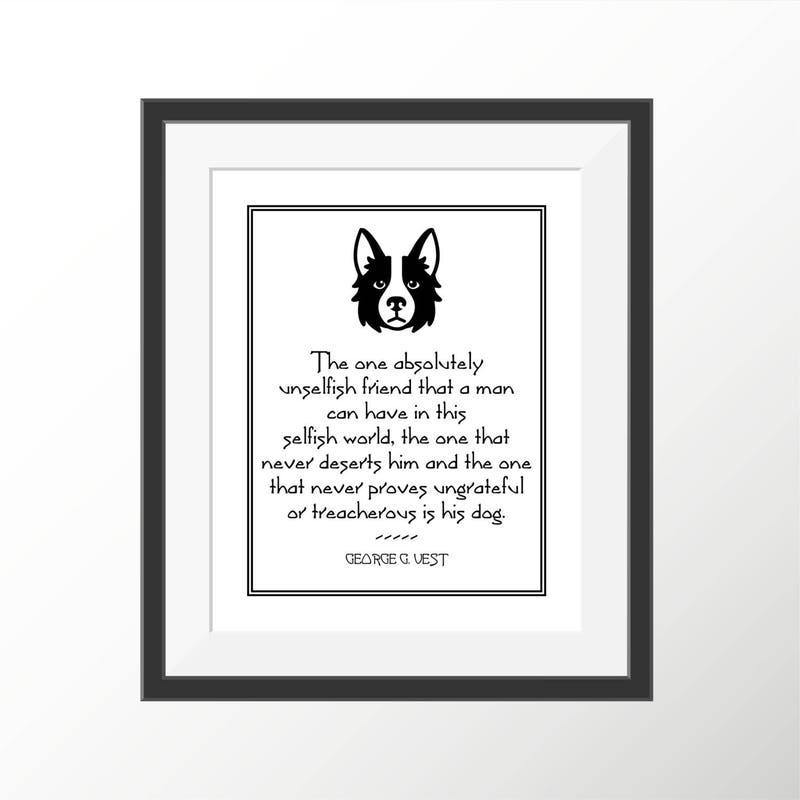 Dog Quote Print - Etsy