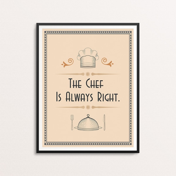 Chef Art - Etsy