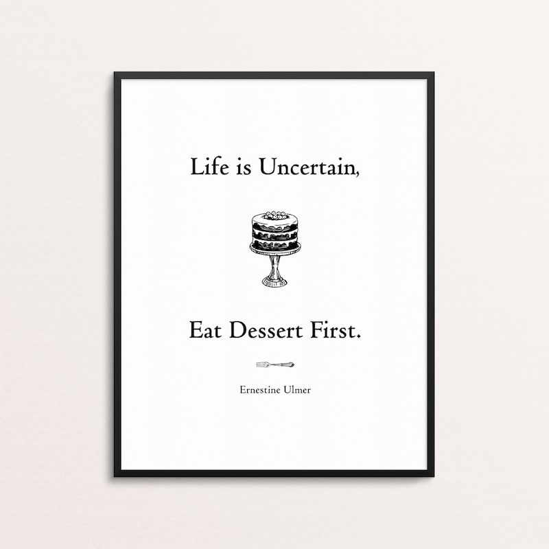 Eat Dessert First - Etsy