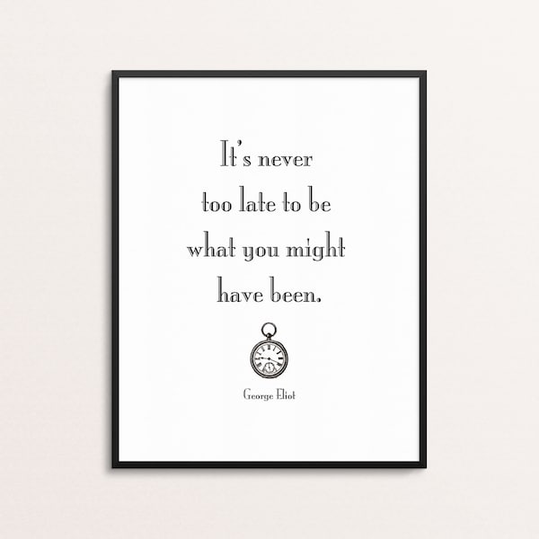 Eliot Quote - Etsy