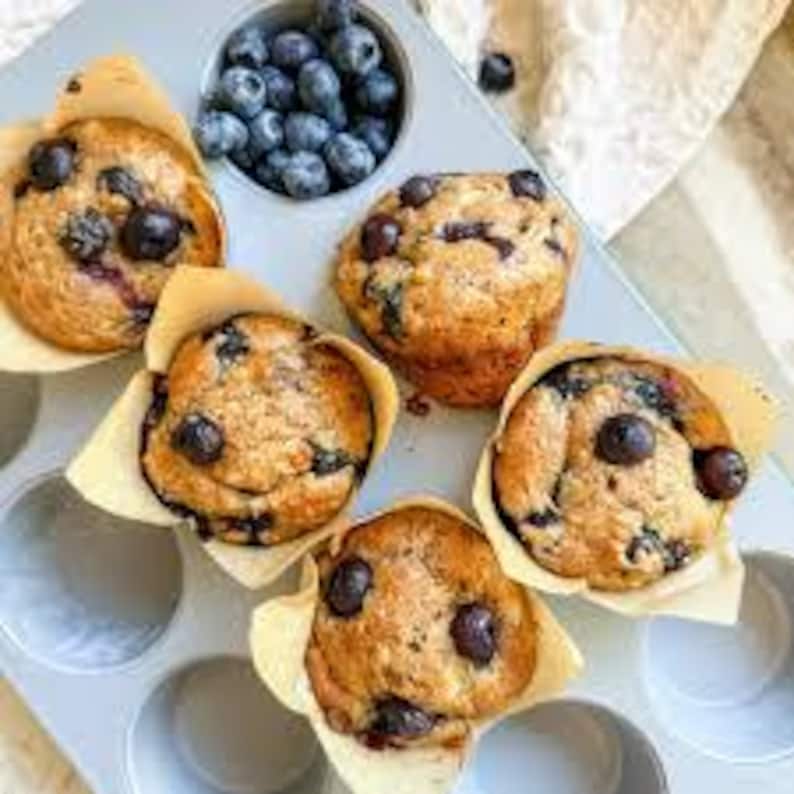 Artisan Protein Blueberry Gluten-free Muffins - Etsy