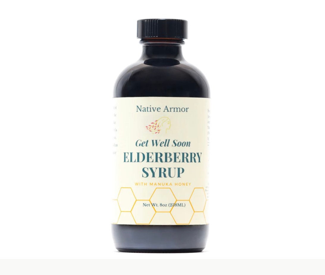 Elderberry Get Well Soon Syrup - Etsy