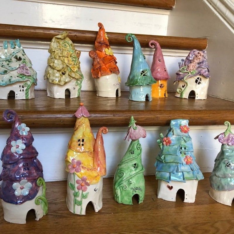 Pottery Fairy House - Etsy