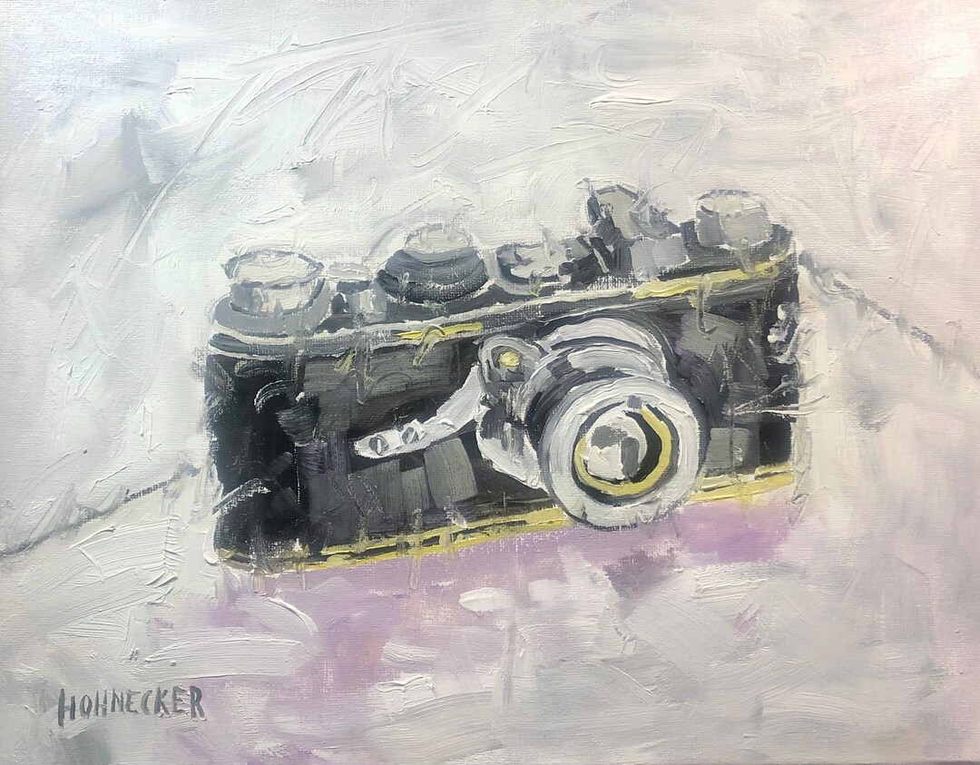 Camera (leica) Canvas Print - Etsy