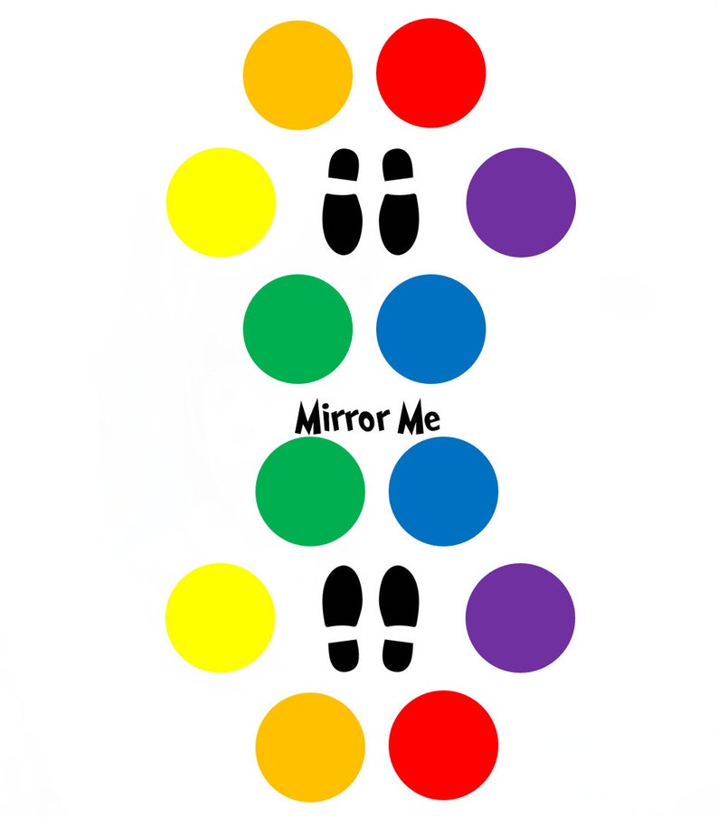 Mirror Me Vinyl Sensory Path for School Floors - Etsy