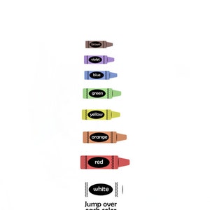 Large Crayon Jumps Vinyl Sensory Path for School Floors - Etsy