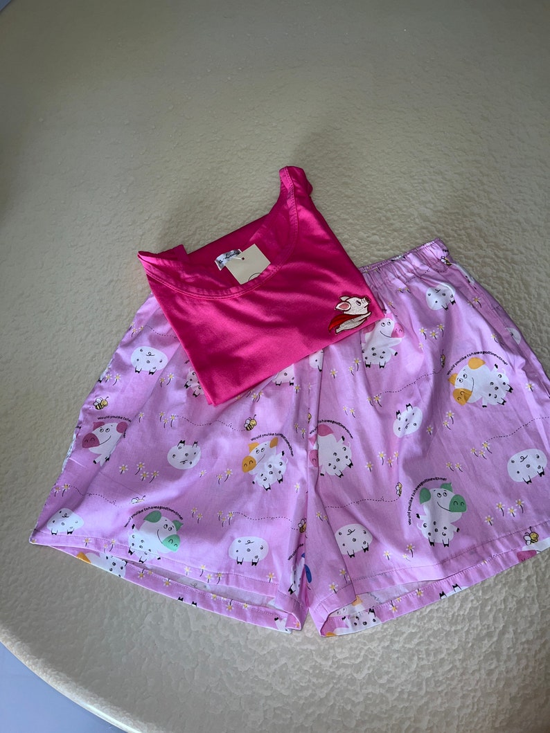 Flying Pig Ladies Pyjamas Gift Set Size XL - Etsy