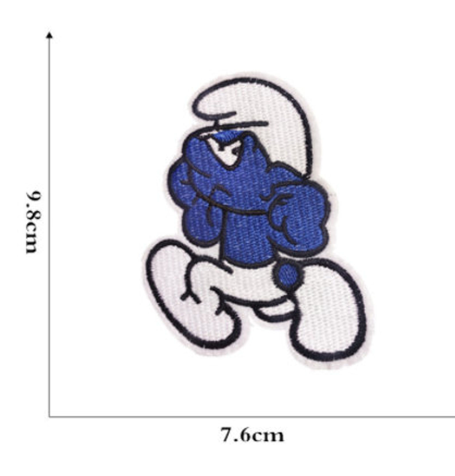 Smurf Blue Smurf Patches - Etsy