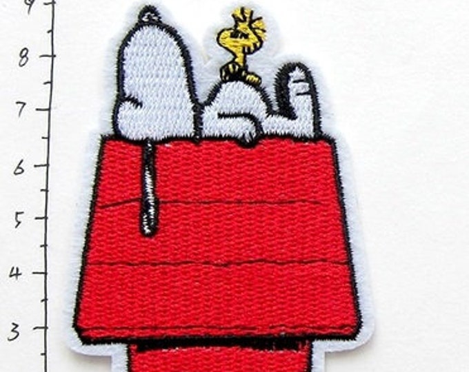 Snoopy Iron or Sew on Patch - Etsy