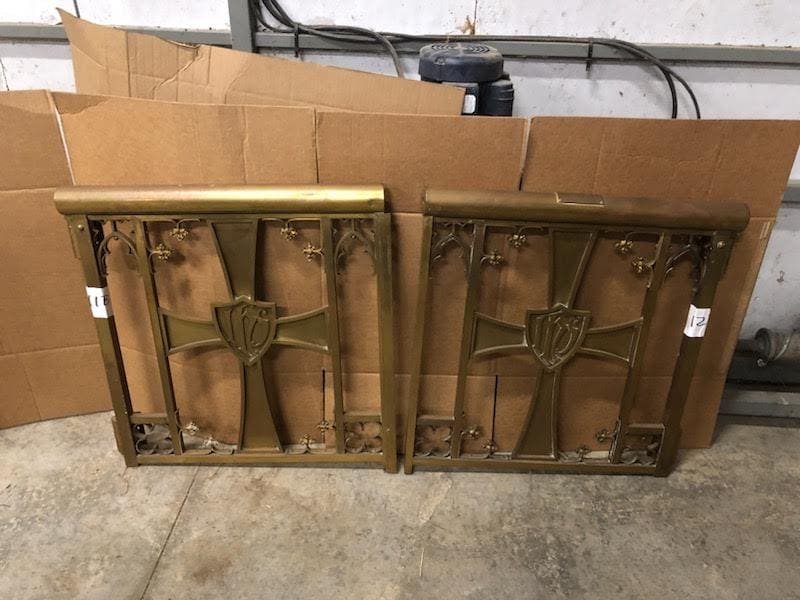 Antique Bronze Altar Railing for Sale - Etsy
