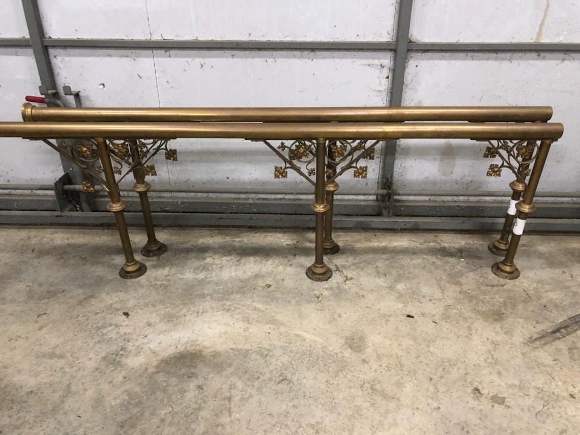 Antique Bronze Altar Railing for Sale - Etsy