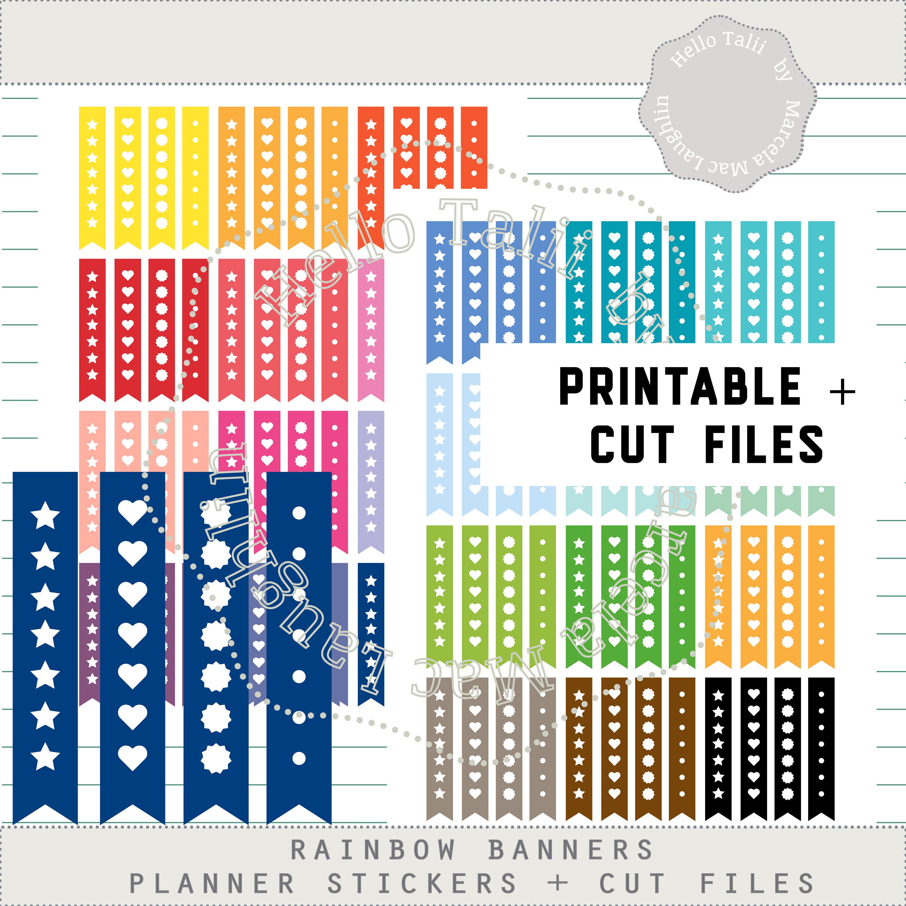 CHECKLIST Stickers Checklist Planner Stickers Printable CUT - Etsy