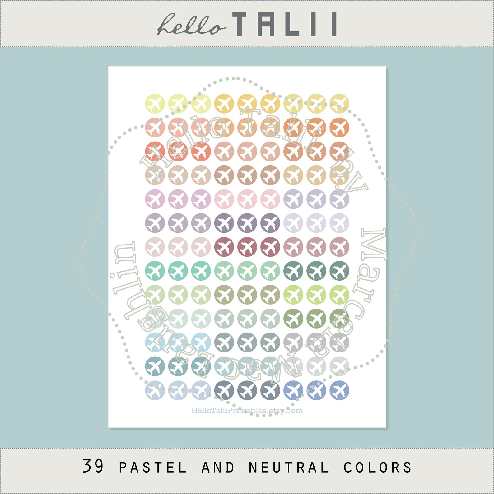 FLIGHT Stickers Flight Tracker Planner Stickers Printable - Etsy