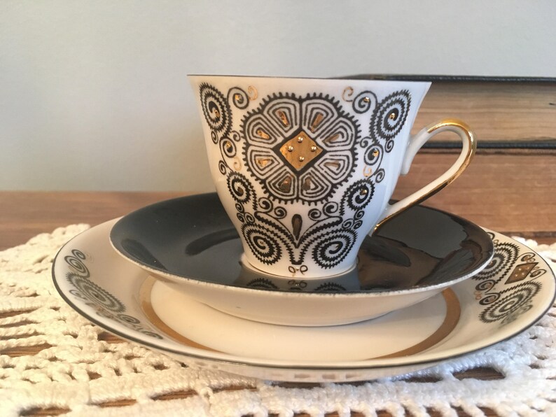 Soviet Vintage Porcelain, RPR Riga Porcelain Factory Espresso or Coffee ...